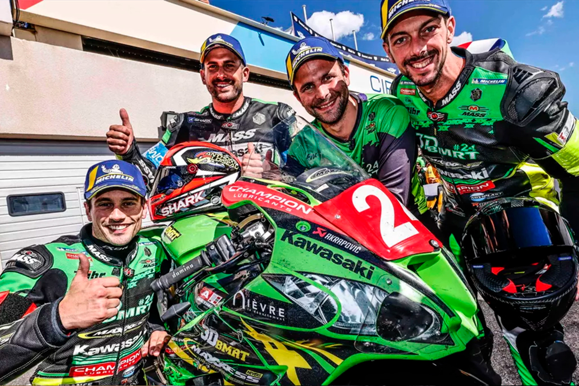 Le team BMRT 3D MAXXESS Nevers champion du monde d'endurance