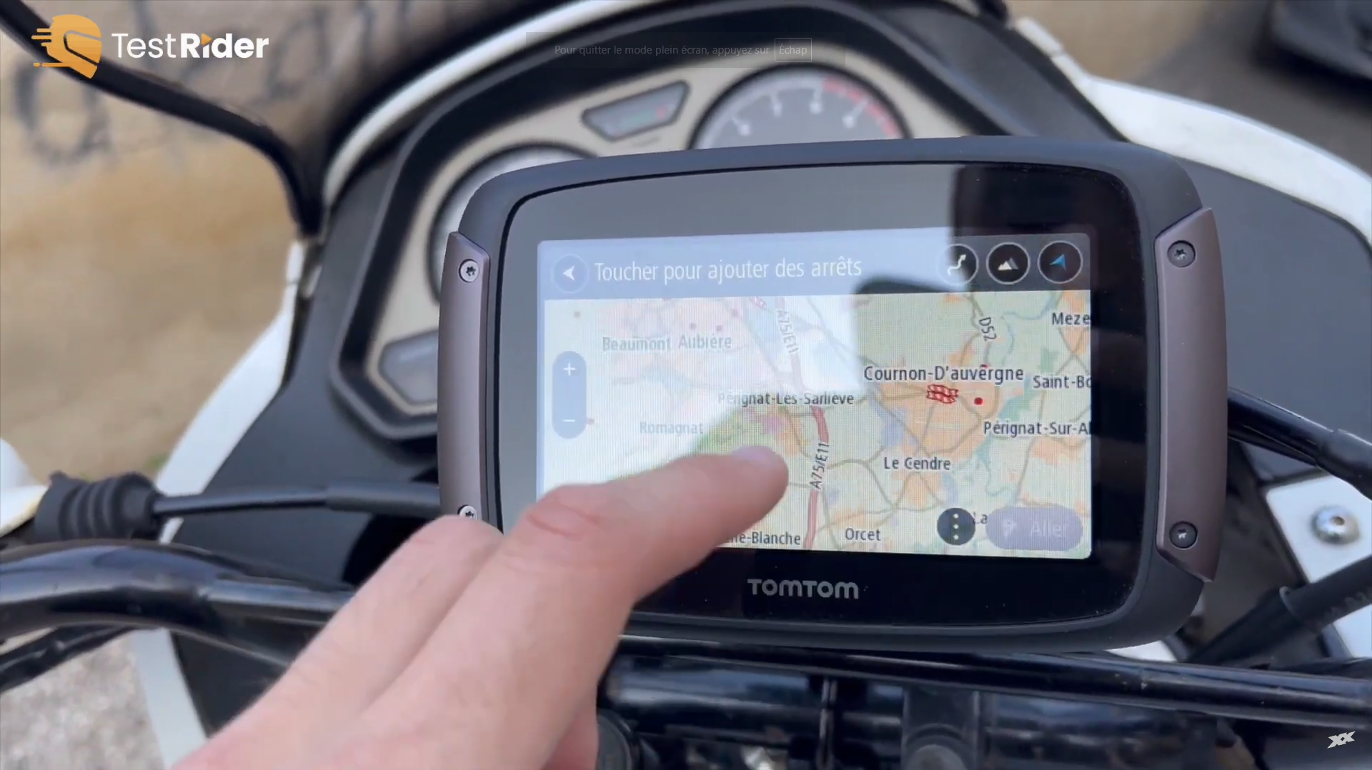 Wunderschone Tomtom Rider 550 Test Ebenbild