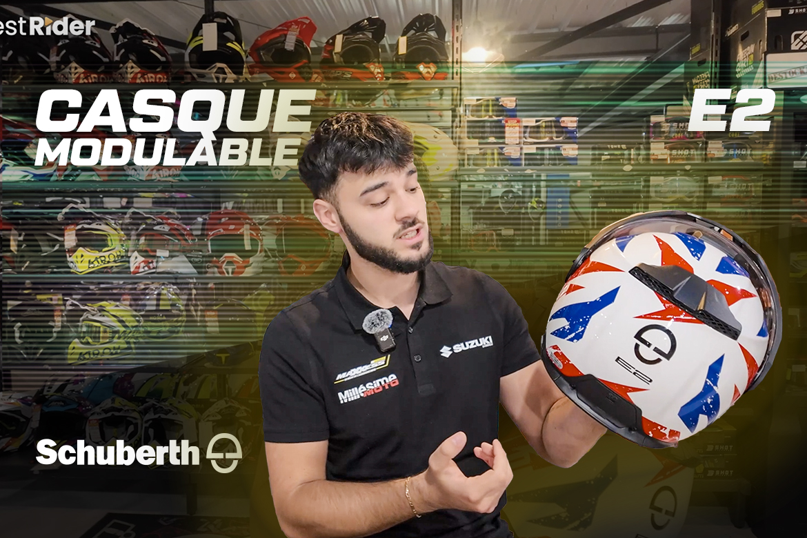 Notre Avis sur le casque modulable Schuberth E2 Explorer - Test et Vidéo