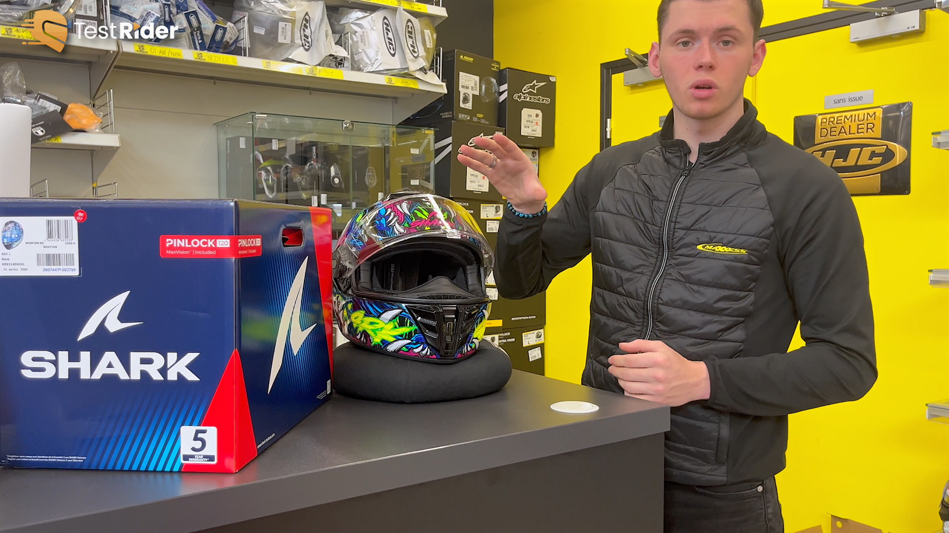 Notre Avis sur le casque intégral SHARK Spartan RS - Test et Vidéo