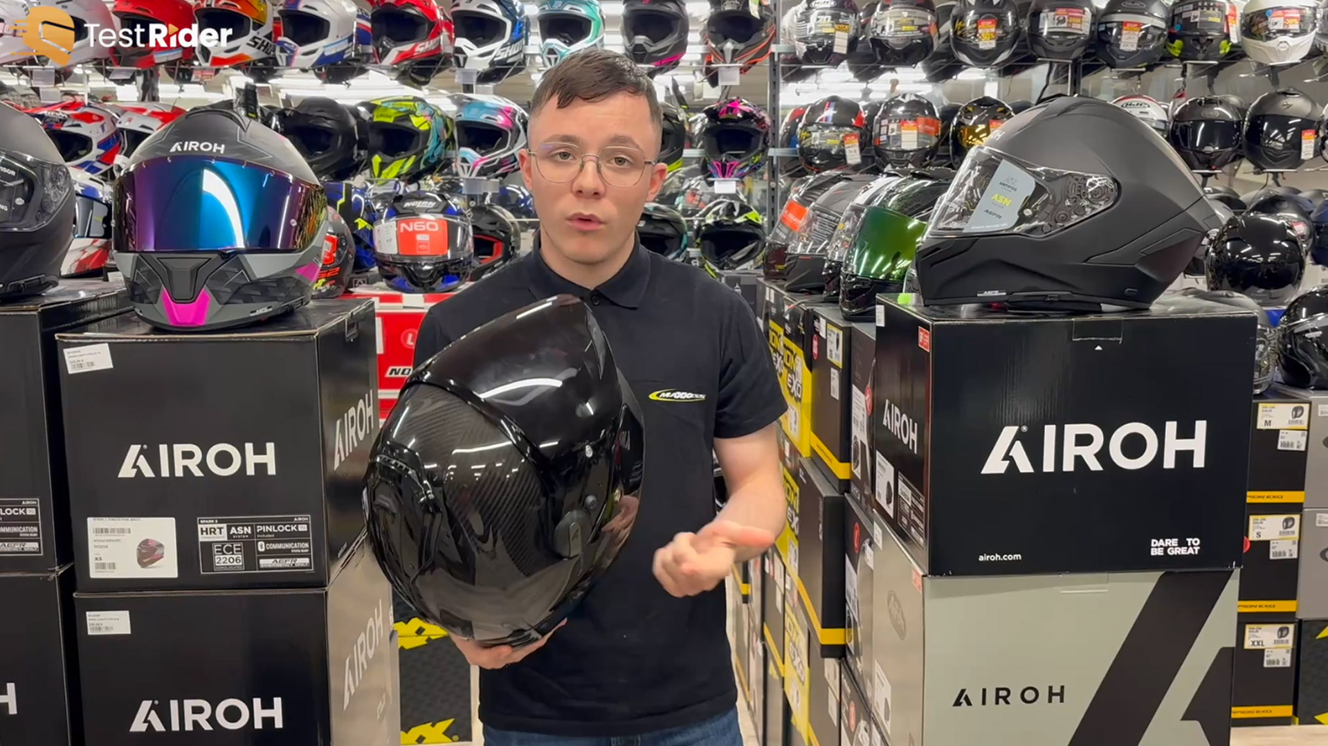 Notre Avis sur le casque jet Shark RS Jet Carbon - Test et Vidéo