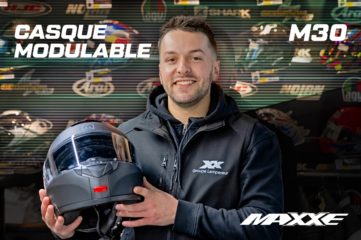 Notre avis sur le casque modulable M30 de MAXXE - Test et vidéo